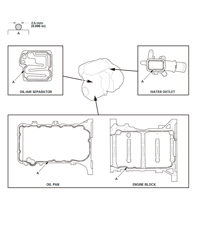 Honda HR-V - Cylinder Head Cover Removal and Installation - Cylinder ...