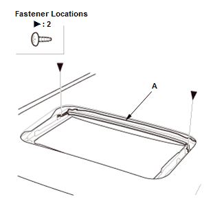 Honda HR-V - Moonroof Drain Channel Removal and Installation - Moonroof