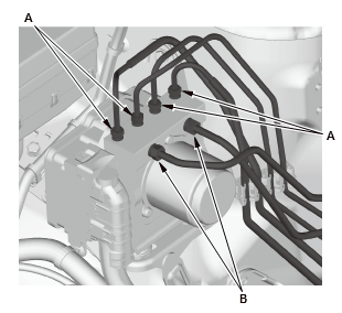 Honda HR-V - VSA Modulator-Control Unit Removal and Installation - VSA ...