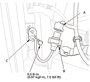 Honda HR-V - Wheel Speed Sensor Removal and Installation - VSA System