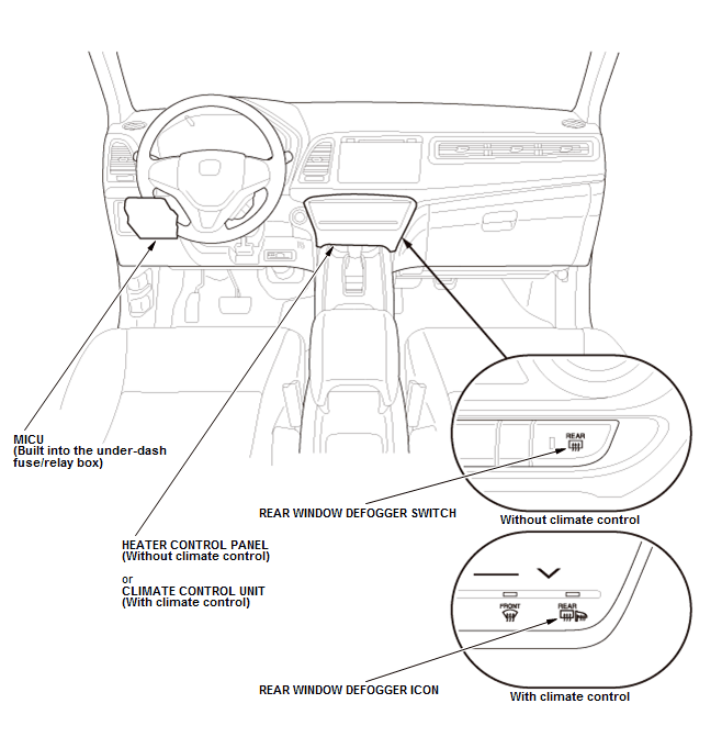 Honda HR-V - Disassembly and Reassembly - HVAC System