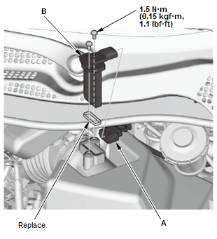 Honda HR-V - Knock Sensor Removal and Installation - Engine Control ...