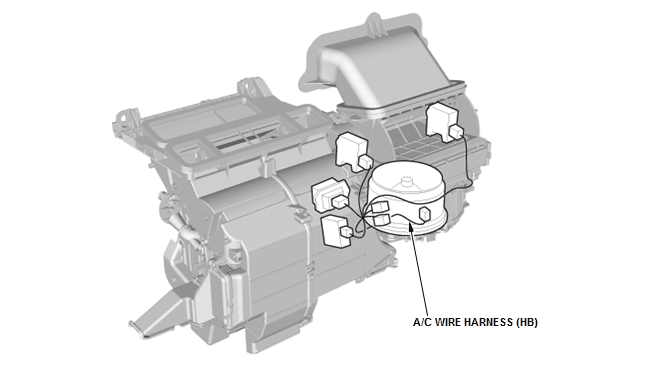 Honda HR-V - Connector and Harness Locations - Electrical System