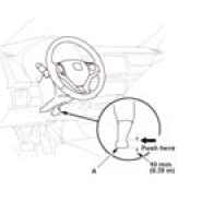 Honda HR-V - Steering Column - Inspection & Adjustment - Steering