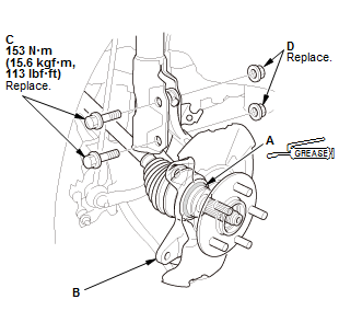 Honda HR-V - Front Knuckle/Hub/Wheel Bearing Replacement - Suspension ...