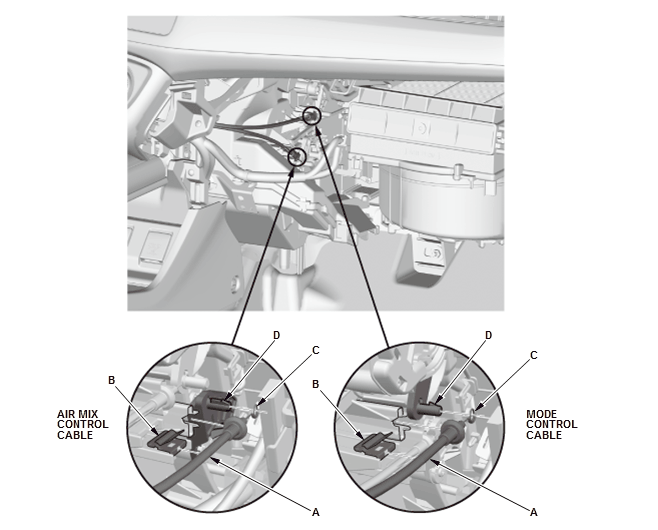 Honda HR-V - Heater Control Panel Removal and Installation - HVAC System
