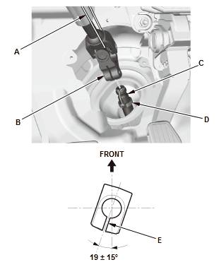 Honda HR-V - Steering Column/EPS Control Unit Removal and Installation ...