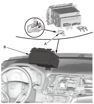 Honda HR-V - Audio Unit Removal and Installation (Color Audio Type (5 ...